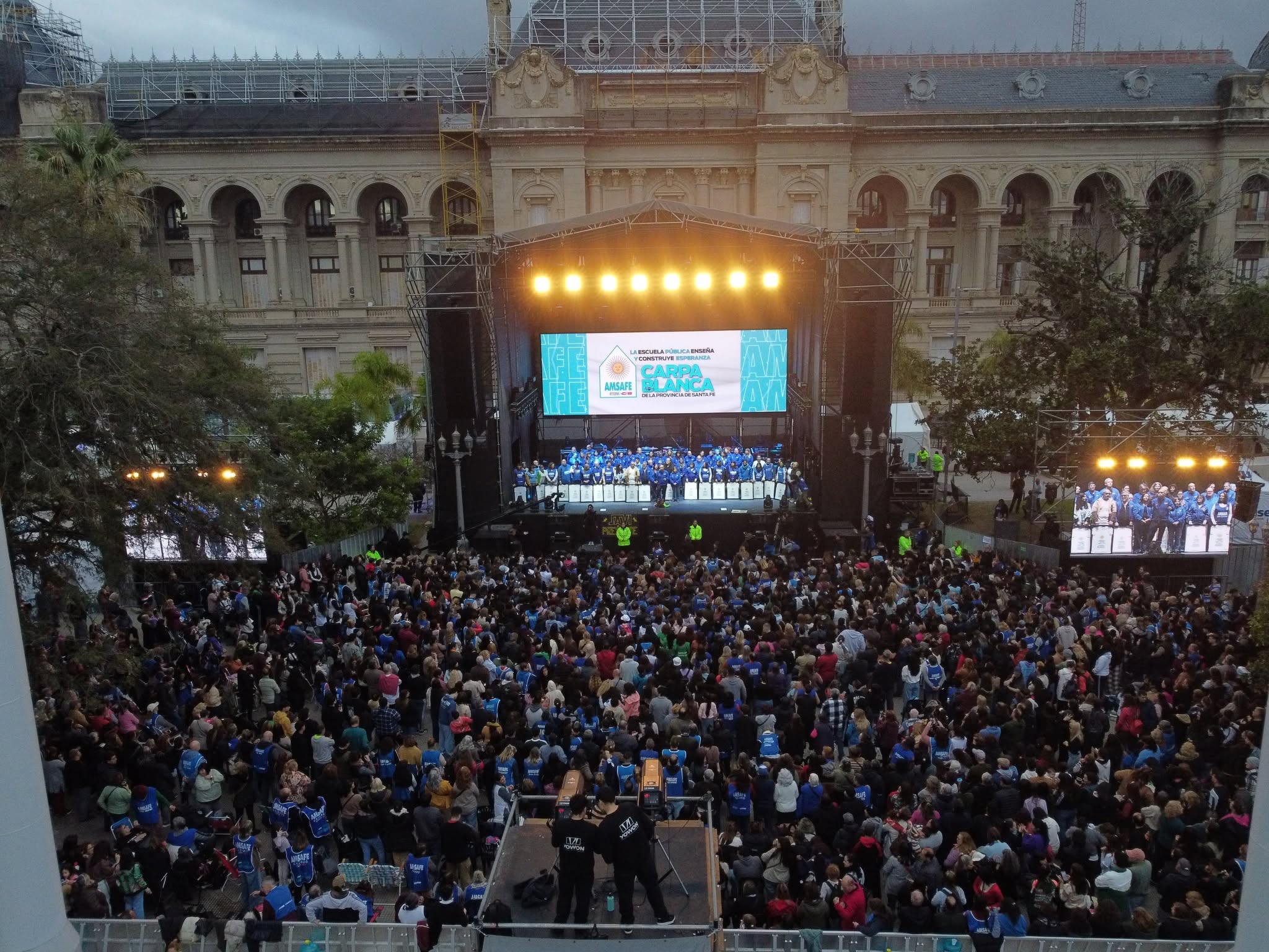 AMSAFE desarrollo el festival provincial en defensa de la escuela ...